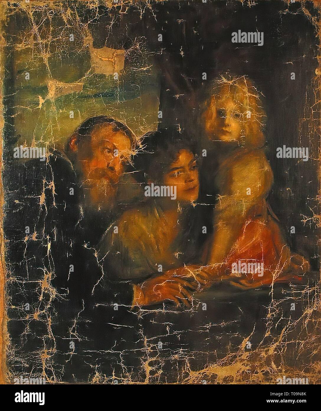 'Artist's Family'. Germany, 1899. Dimensions: 109x94 cm. Museum: State ...