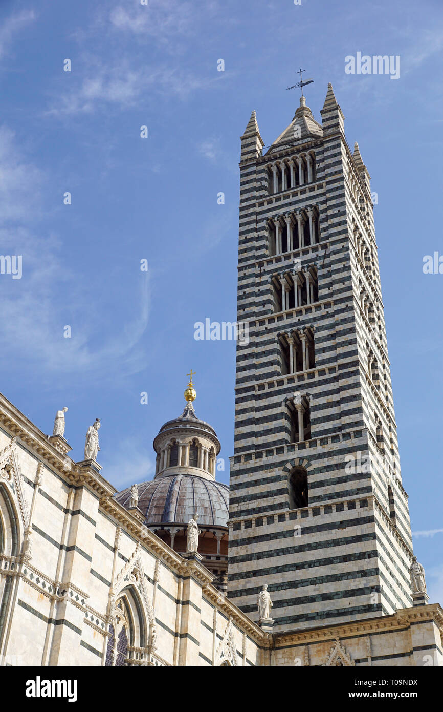 Siena Cathedral . is a medieval church, now dedicated to the Assumption ...