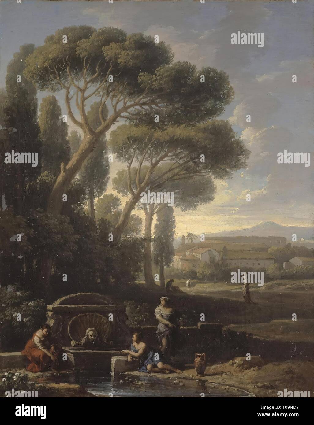 'Landscape in Latium'. Flanders, 1730s - first half of the 1740s ...