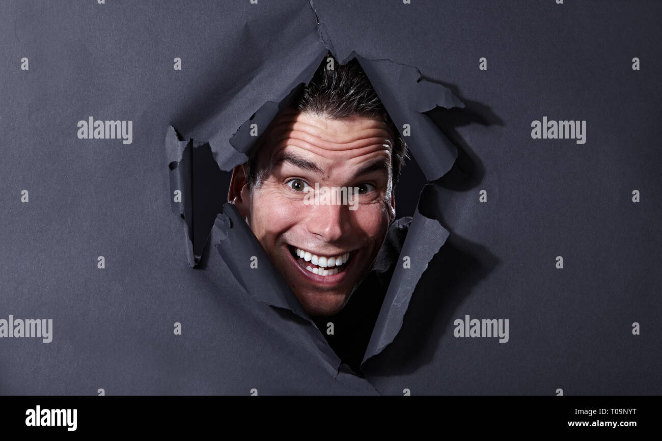 happy joyful man Stock Photo - Alamy