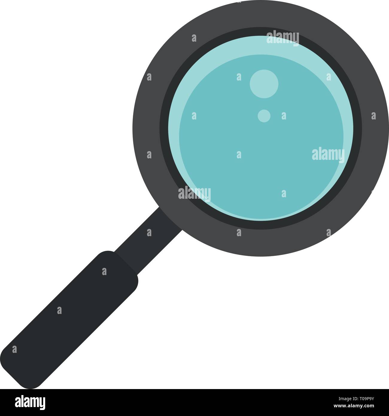 Magnifying glass symbol Stock Vector Image & Art - Alamy