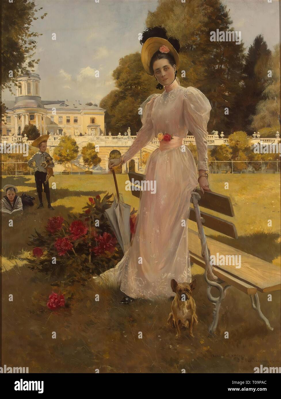 'Portrait of Princess Zinaida N. Yusupova with Two Sons at ...