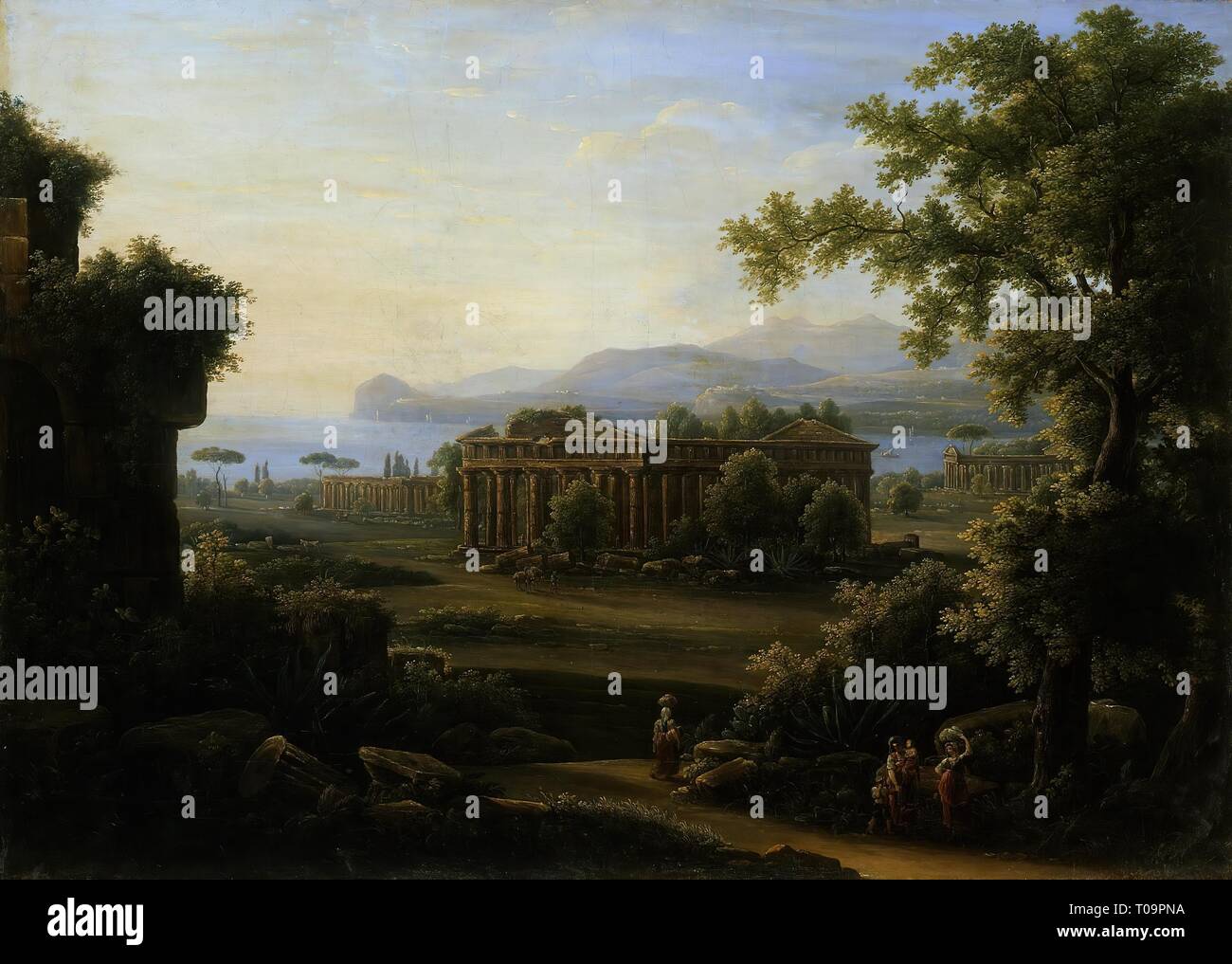 'Italian Landscape'. Italy, 1816. Dimensions: 71,5x98 cm. Museum: State ...