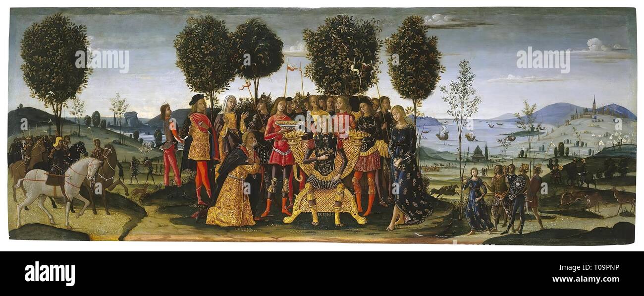 'Magnanimity of Scipio Africanus'. Italy, 1512-1516. Dimensions: 62x166 ...