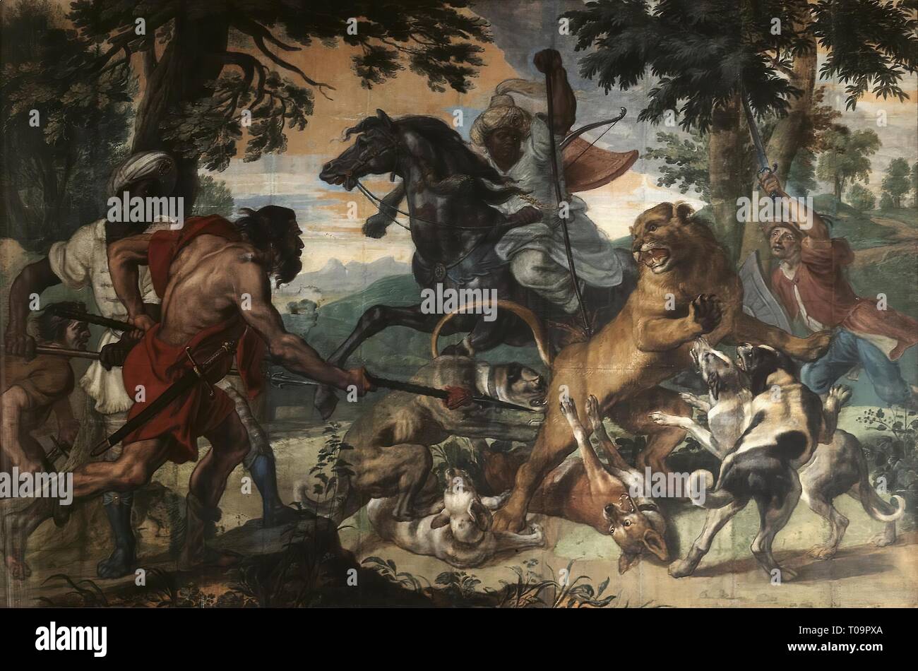 Lion cartoons hi-res stock photography and images - Alamy