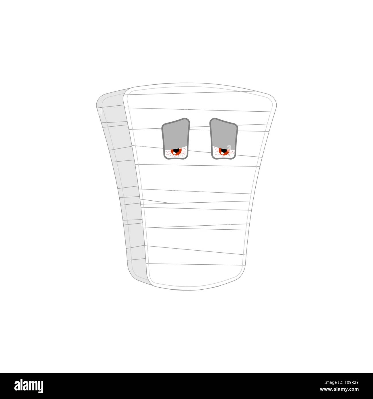 Bandage cotton Stock Vector Images - Alamy