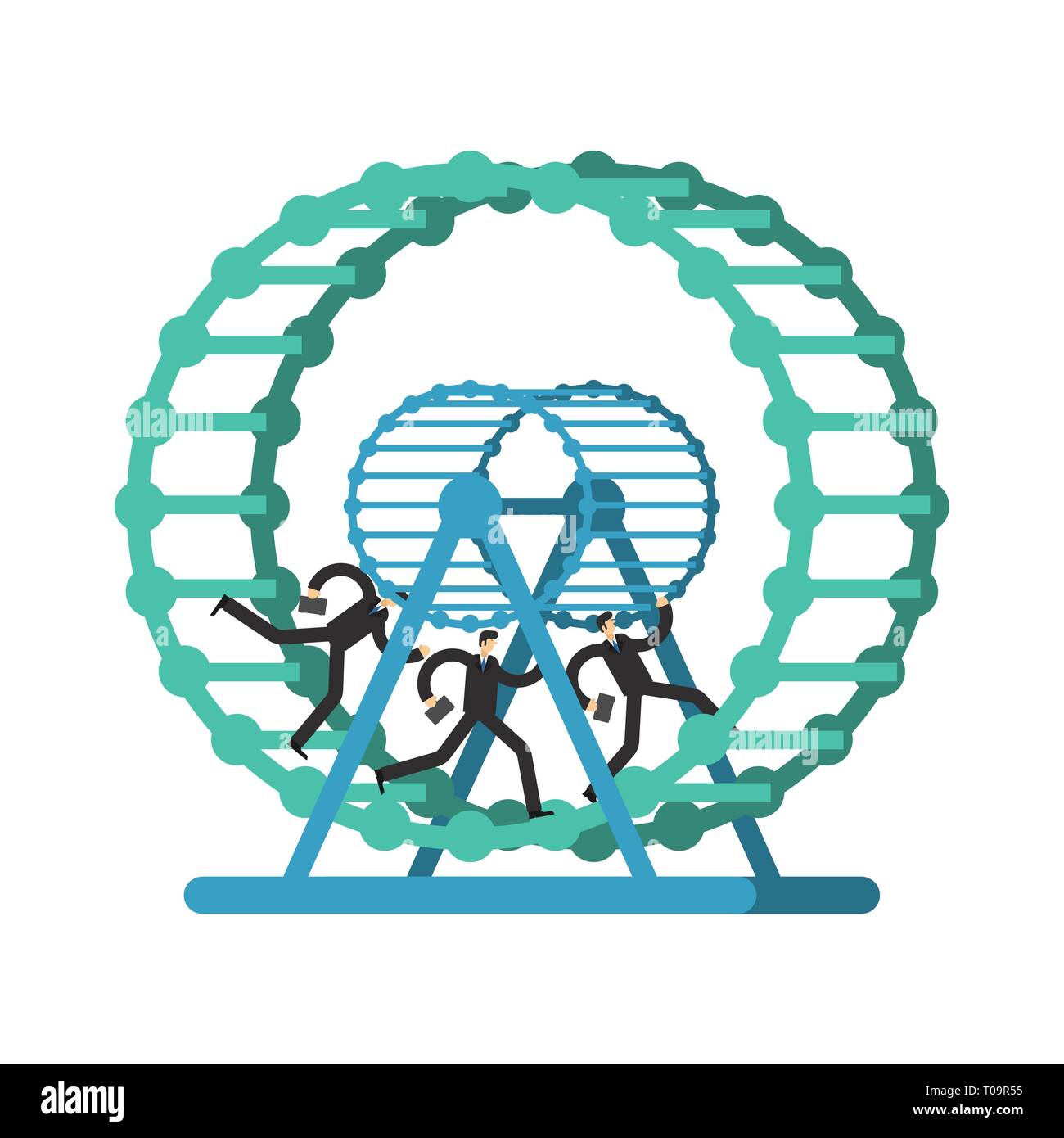 Ladder cage Stock Vector Images - Alamy