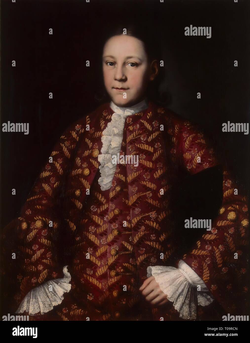 'Portrait of Mikhail Yakovlev'. Russia, After 1756. Dimensions: 90,5x72 ...