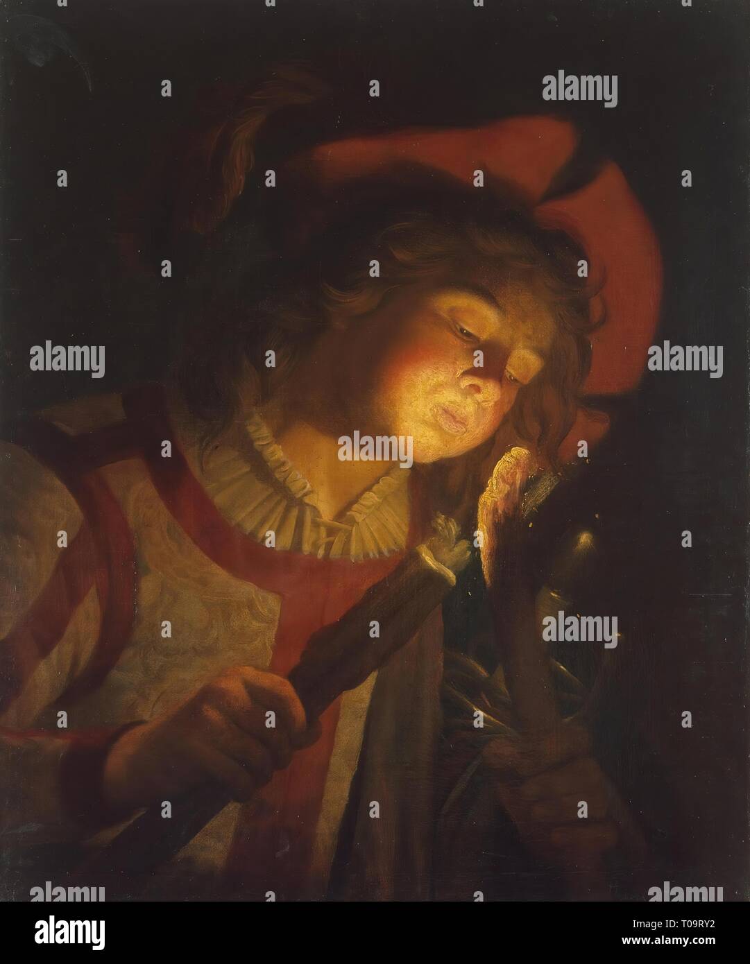 'Boy with a Torch'. Holland, 1622. Dimensions: 77,5x64 cm. Museum ...