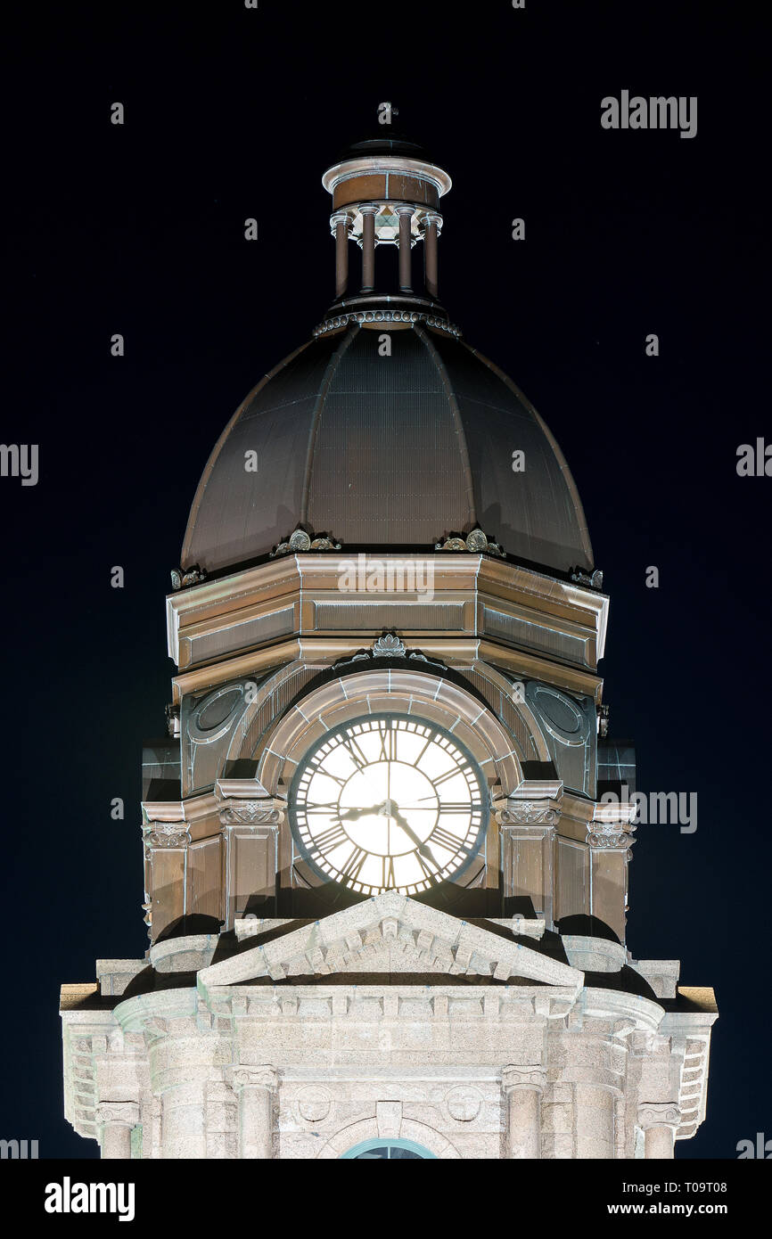 Tarrant county clock hi-res stock photography and images - Alamy