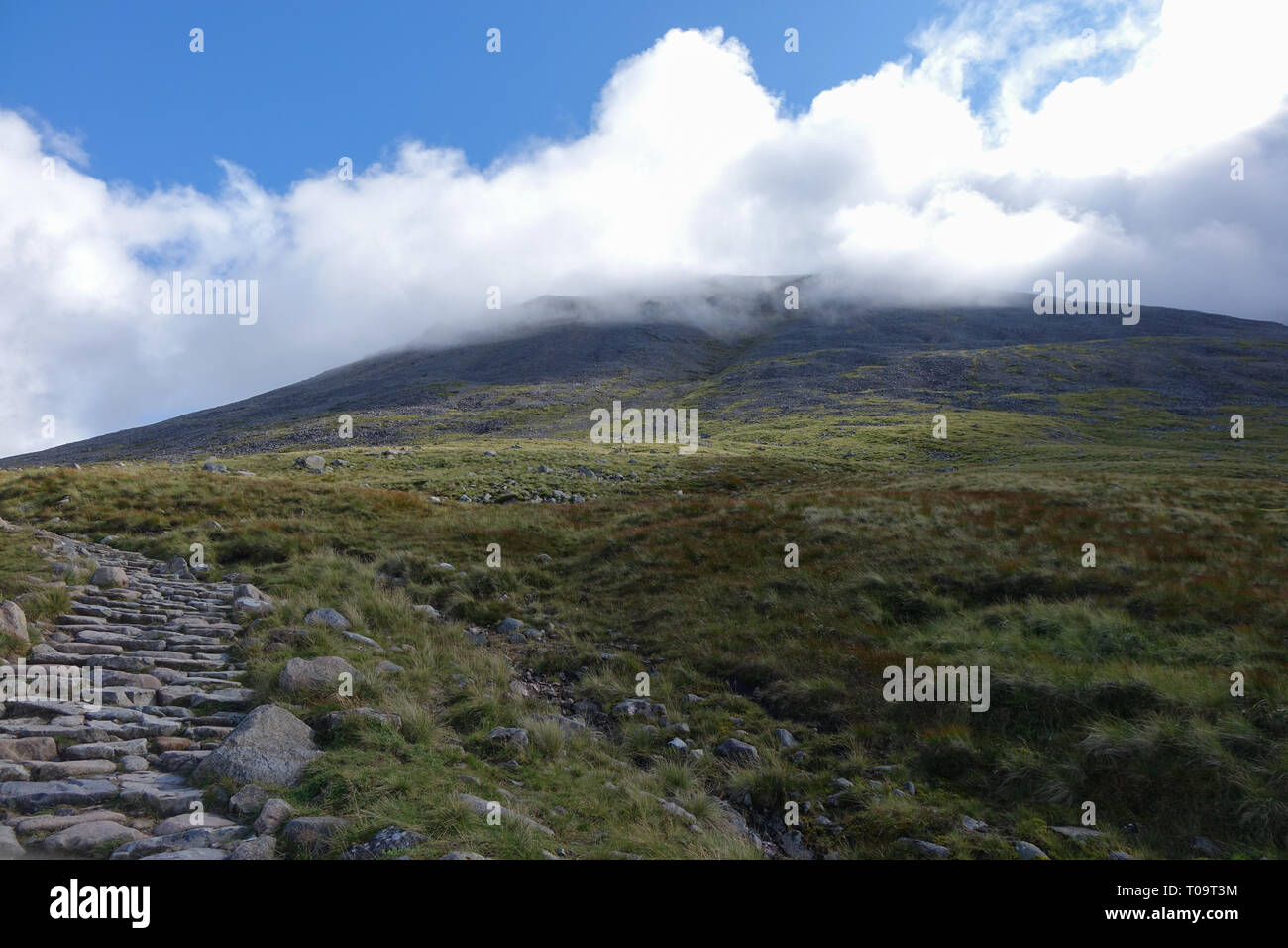 Ben Nevis hiking trail, Scotland Stock Photo - Alamy