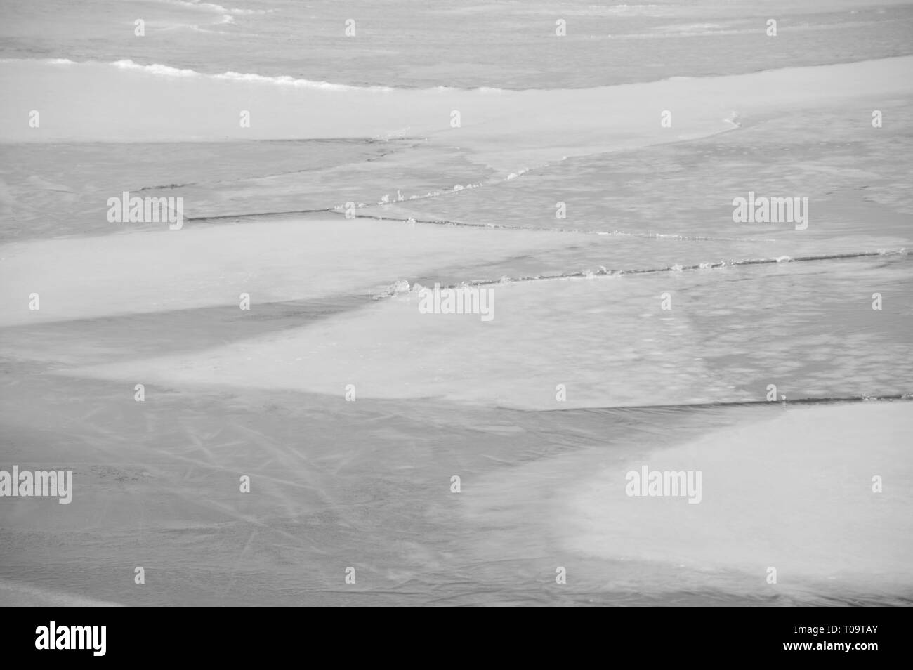 Beautiful ice formations Black and White Stock Photos & Images - Alamy