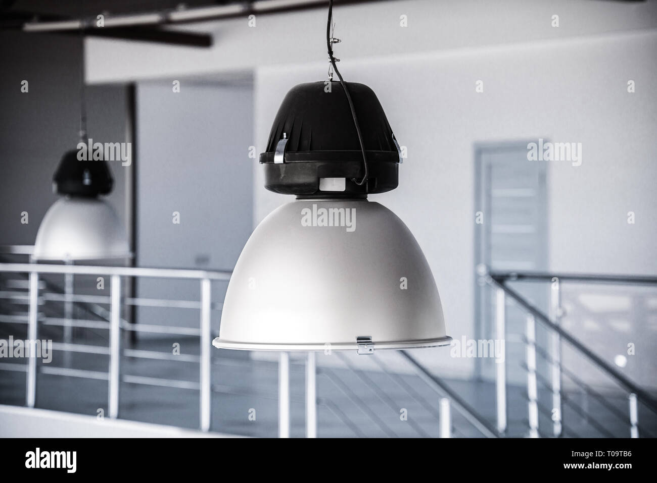 metal lighting fixtures with a shallow depth of field Stock Photo - Alamy