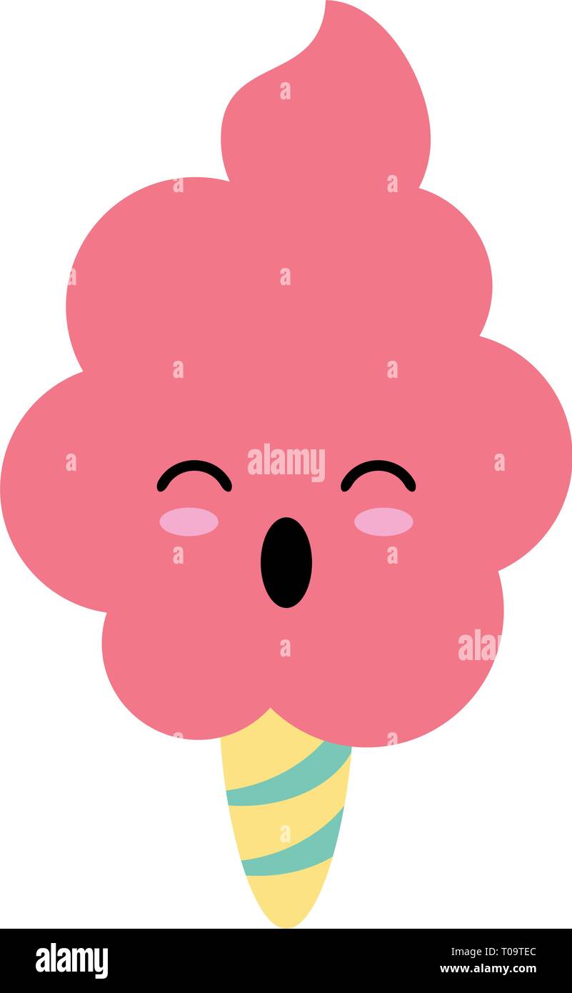 Sugar candy kawaii cartoon Stock Vector Image & Art - Alamy