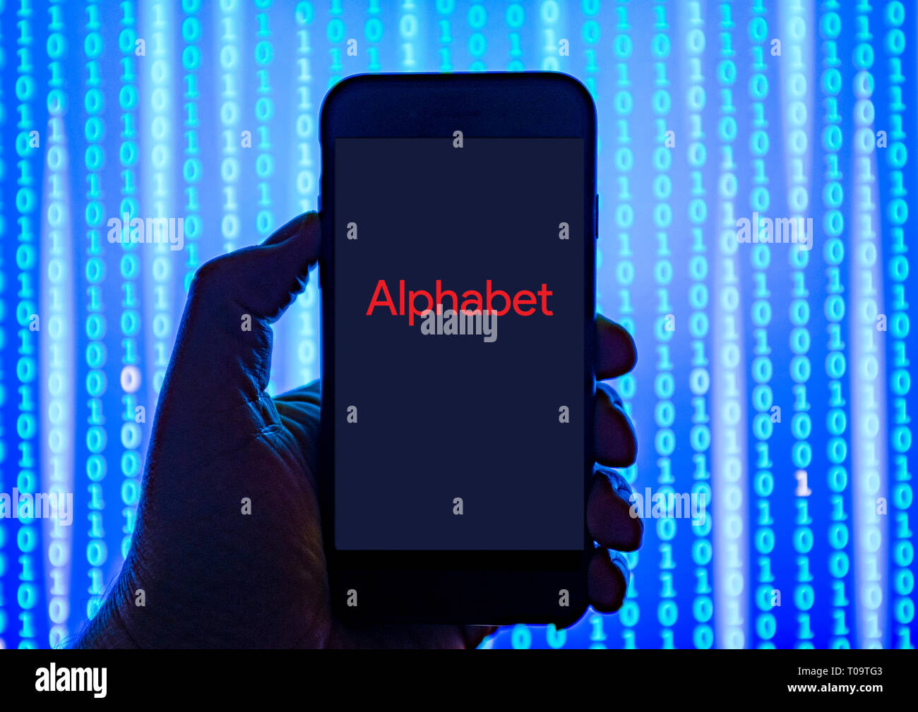 Alphabet logo hi-res stock photography and images - Alamy