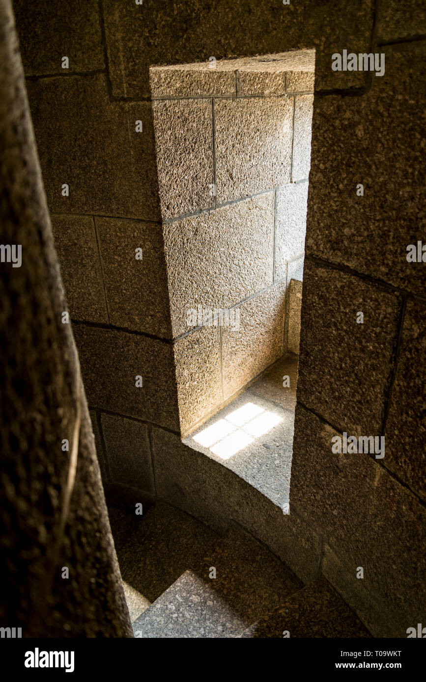 castle tower staircase Stock Photo - Alamy