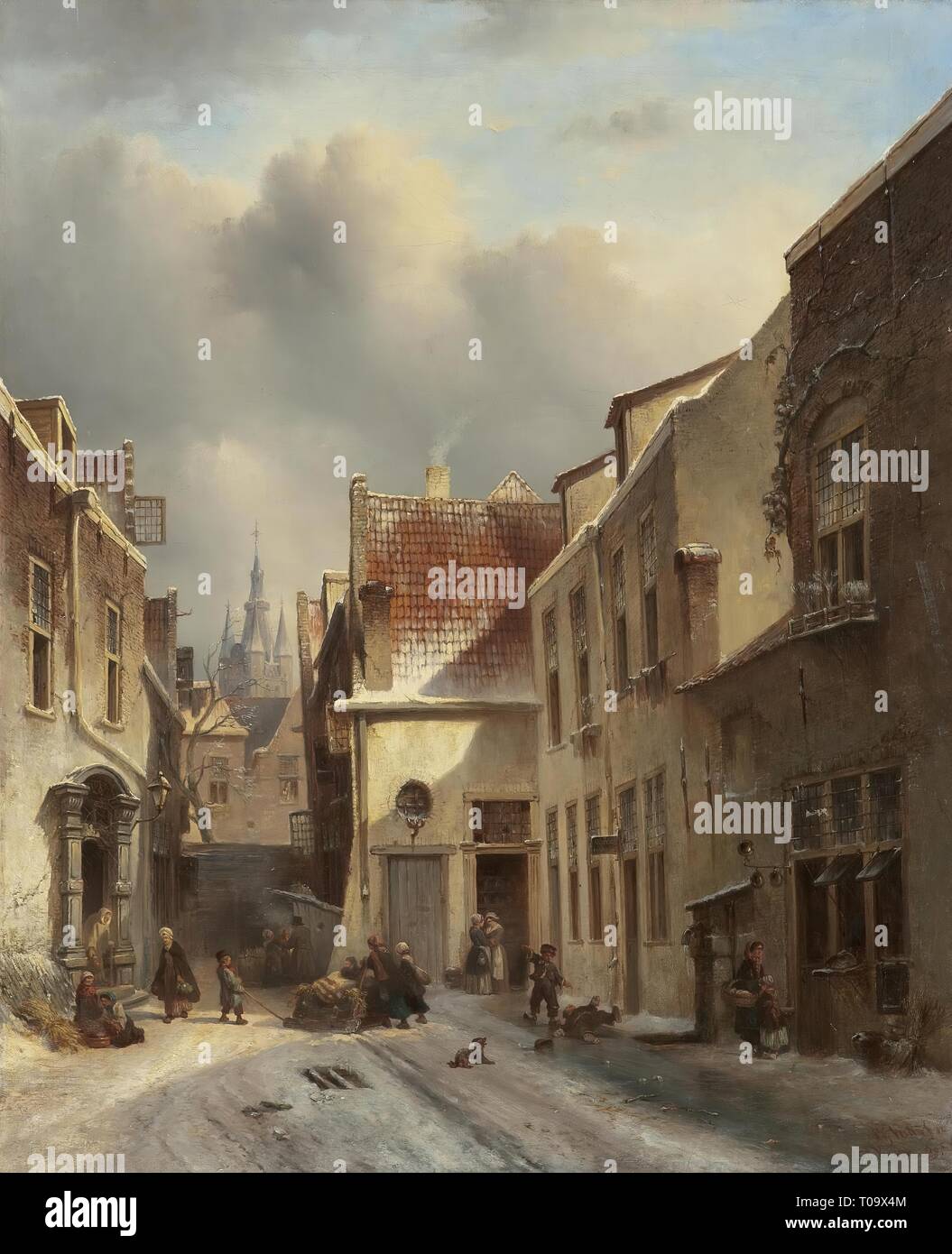 'View of Delft'. Holland, 1852. Dimensions: 73x60 cm. Museum: State ...