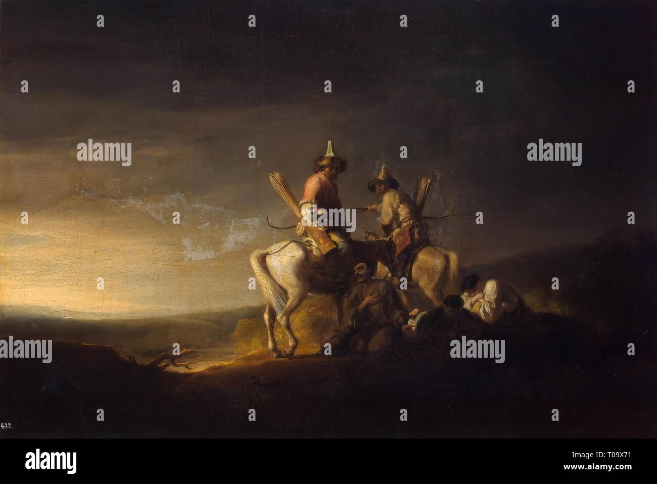 'The Bashkirs (The Bashkirs Escorting Prisoners)'. Great Britain, 1814 ...