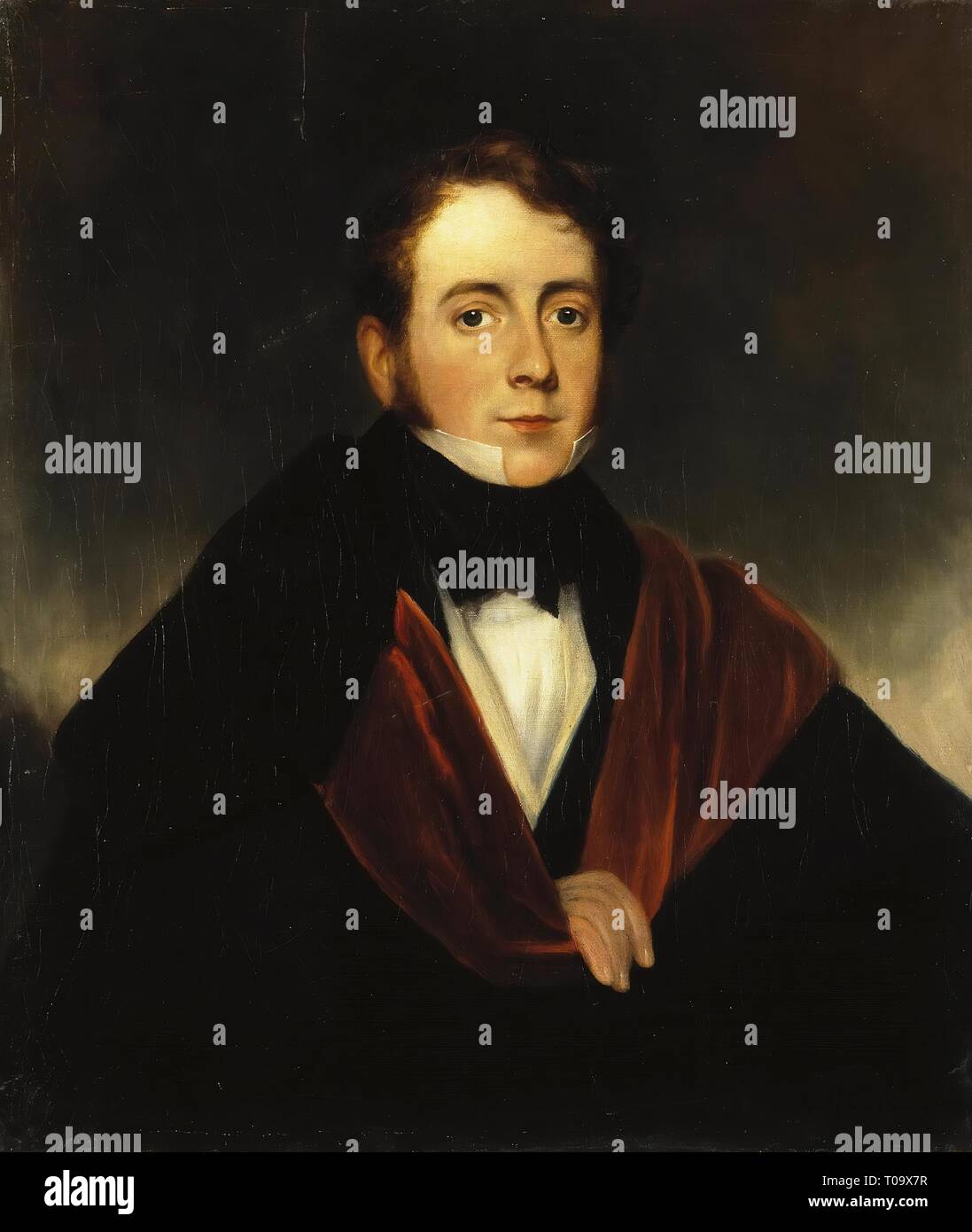 'Self-Portrait of Carl Edward Bolin'. Sweden, 1830s. Dimensions: 76 ...