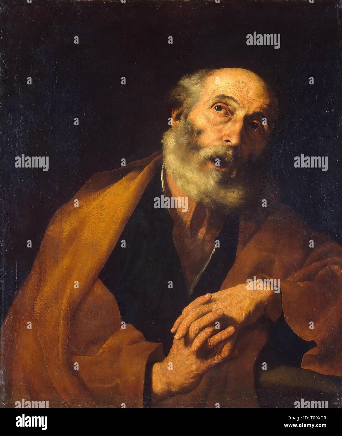 'Penitent St Peter'. Spain, Late 1620s. Dimensions: 75x63,5 cm. Museum ...