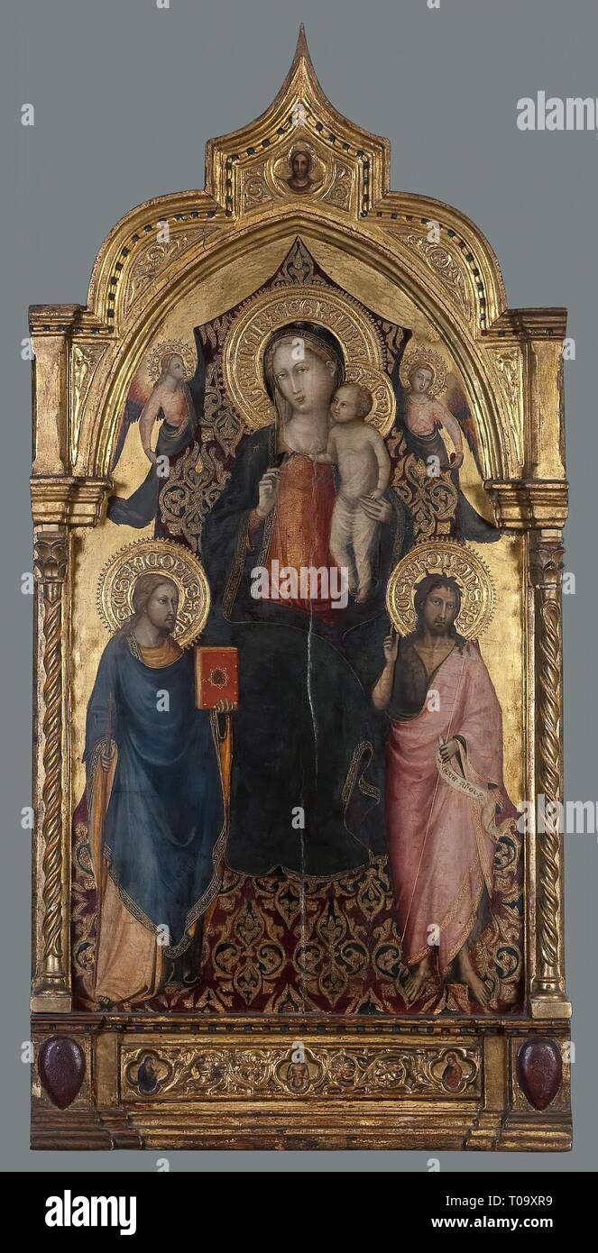 'Madonna and Child, with St James the Less, St John The Baptist and ...