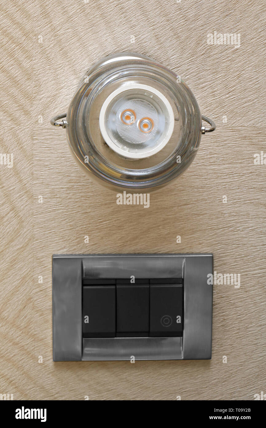 Switch on wall hi-res stock photography and images - Alamy