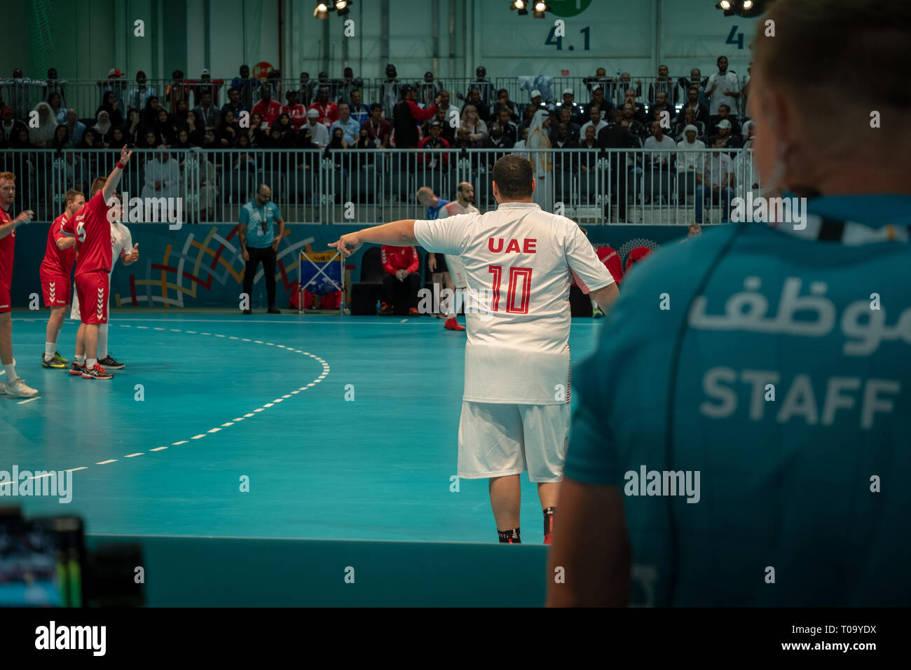 Handball team hi-res stock photography and images - Alamy