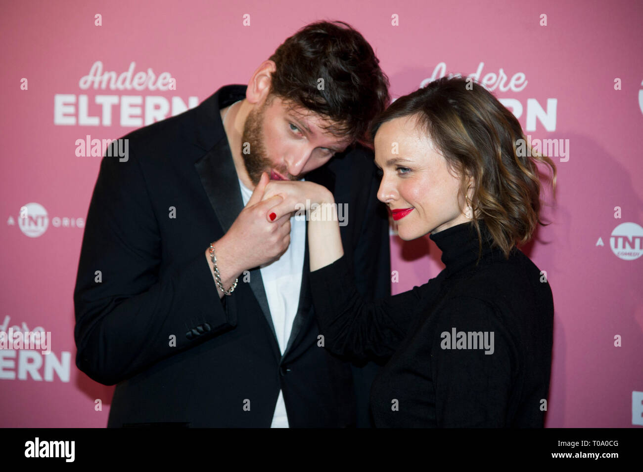 Nadja BECKER, actress, Sebastian SCHWARZ, actor, portrait, portrÃ t, portrait, cropped single ...