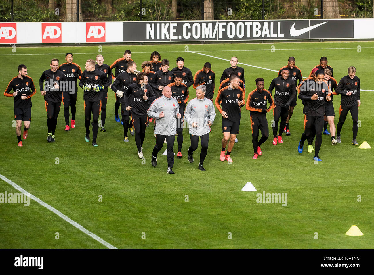 ZEIST, training Dutch team, Nederlands Elftal, football, season 2018 ...