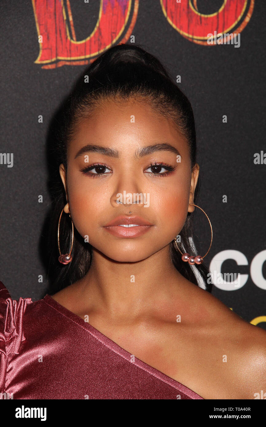 Navia Robinson 03/11/2019 The World Premiere of "Dumbo" held at the El ...