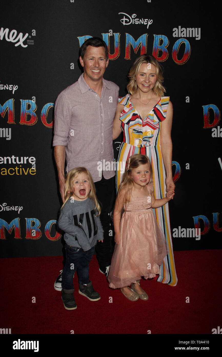 Michael Cameron, Kenzie Cameron, Hutton Cameron, Beverly Mitchell 03/11 ...