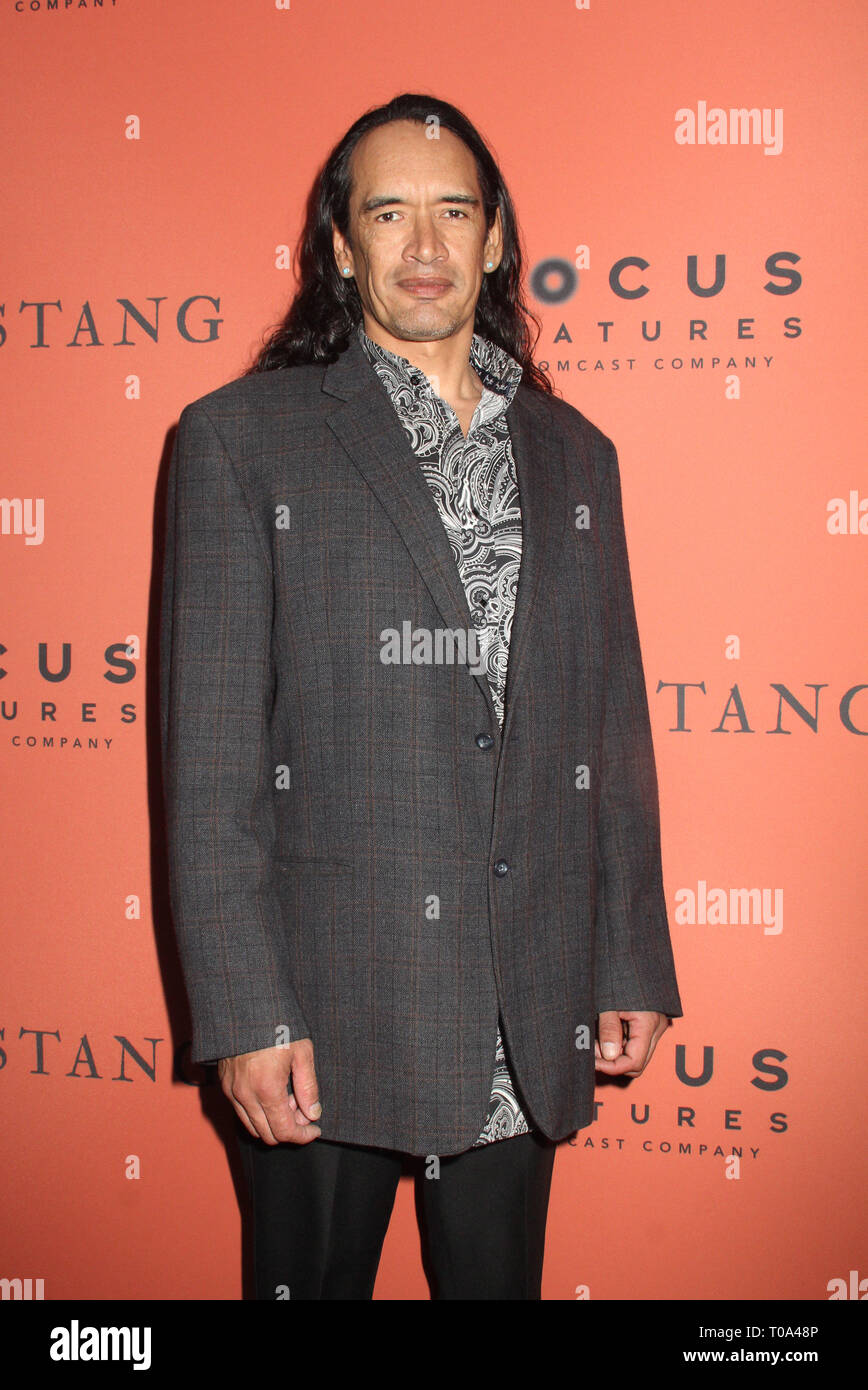 Thomas Smittle 03/12/2019 The Special Screening of "The Mustang" held ...