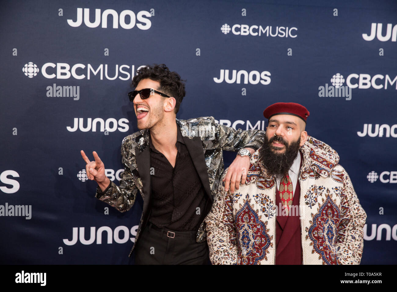 Budweiser Gardens, London, Ontario, CANADA. 17th Mar 2019. Chromeo ...
