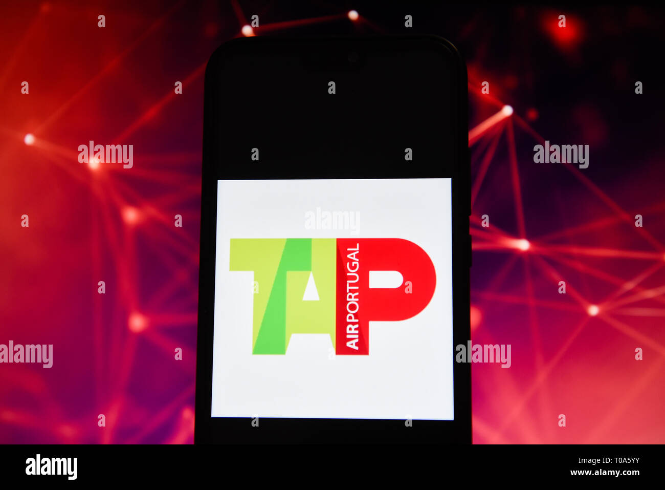 Tap airlines logo hi-res stock photography and images - Alamy