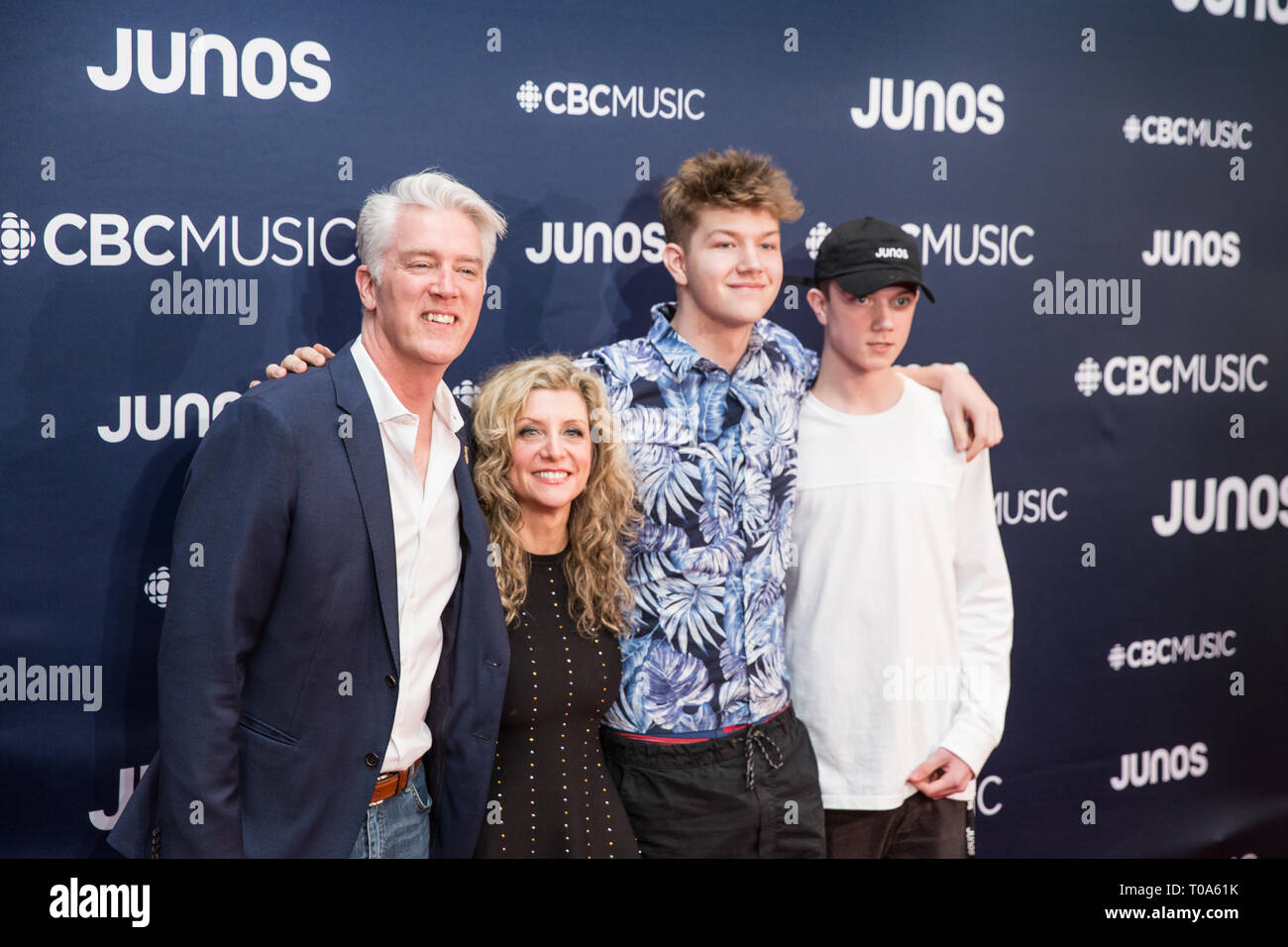 Budweiser Gardens, London, Ontario, CANADA. 17th Mar 2019. CARAS CEO ...