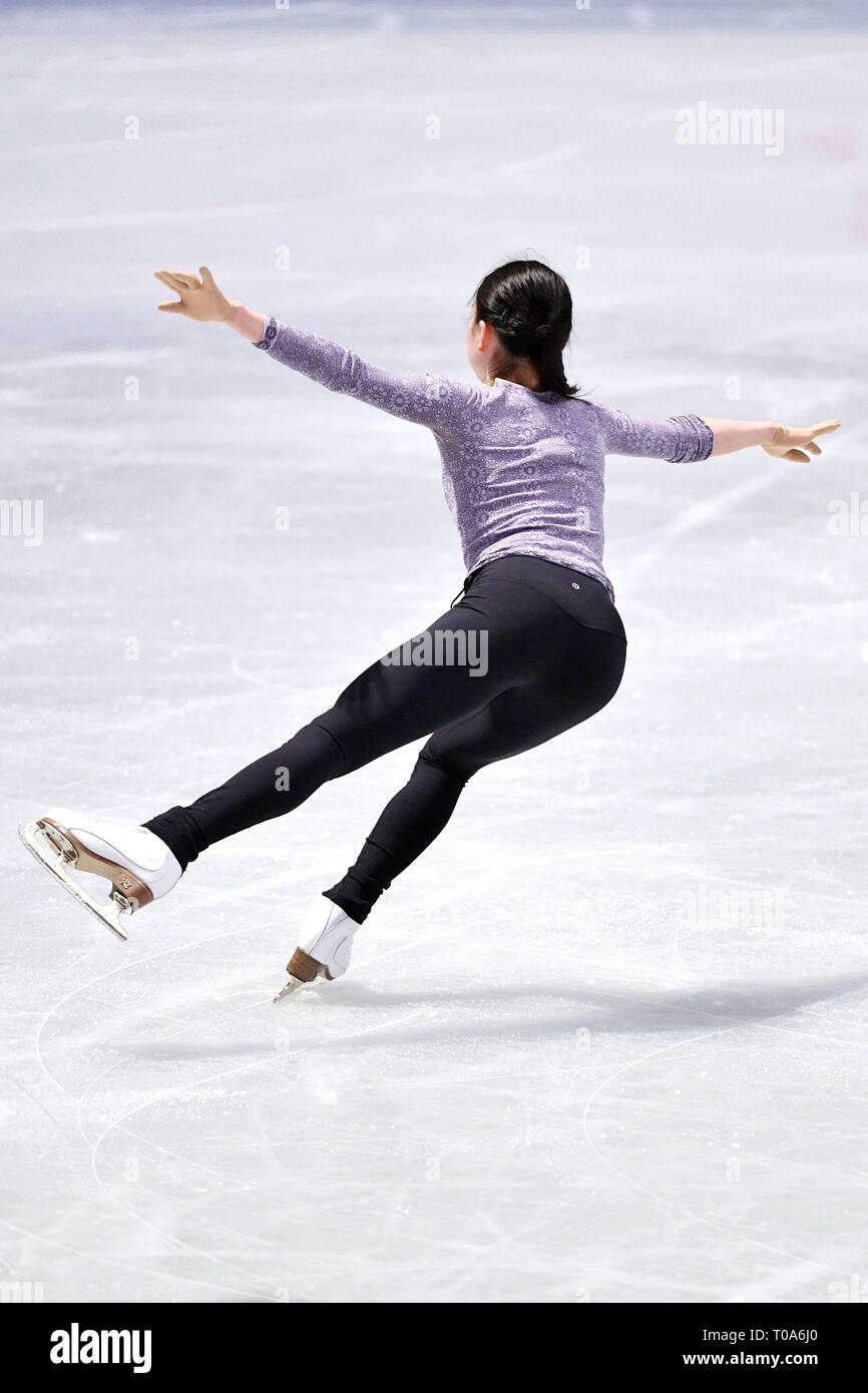 Saitama, Japan. 19th Mar, 2019. Rika Kihira (JPN) Figure Skating ...