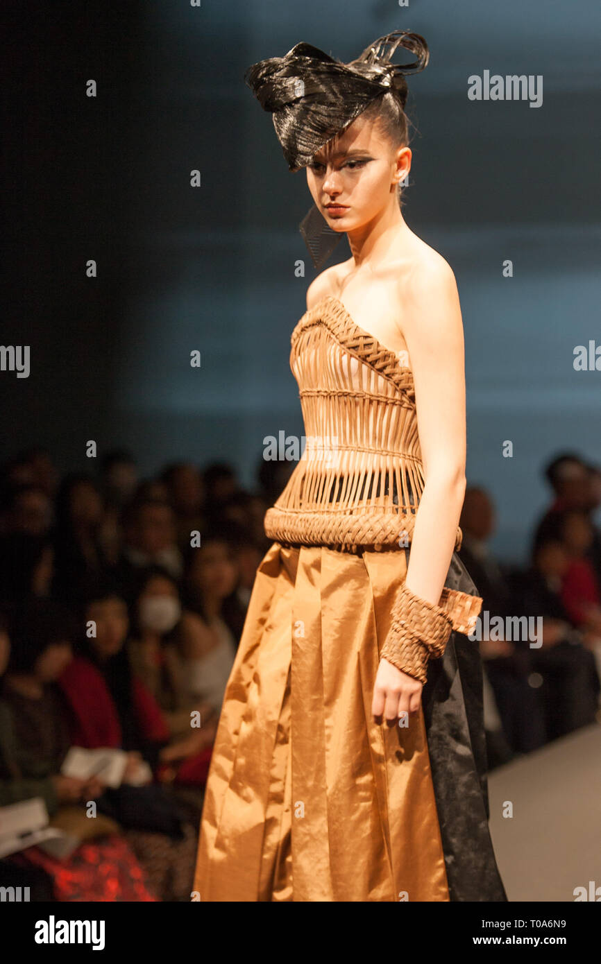 Tokyo, Japan. 18th Mar 2019. Fukushima Pride by Junko Koshino Fashion ...