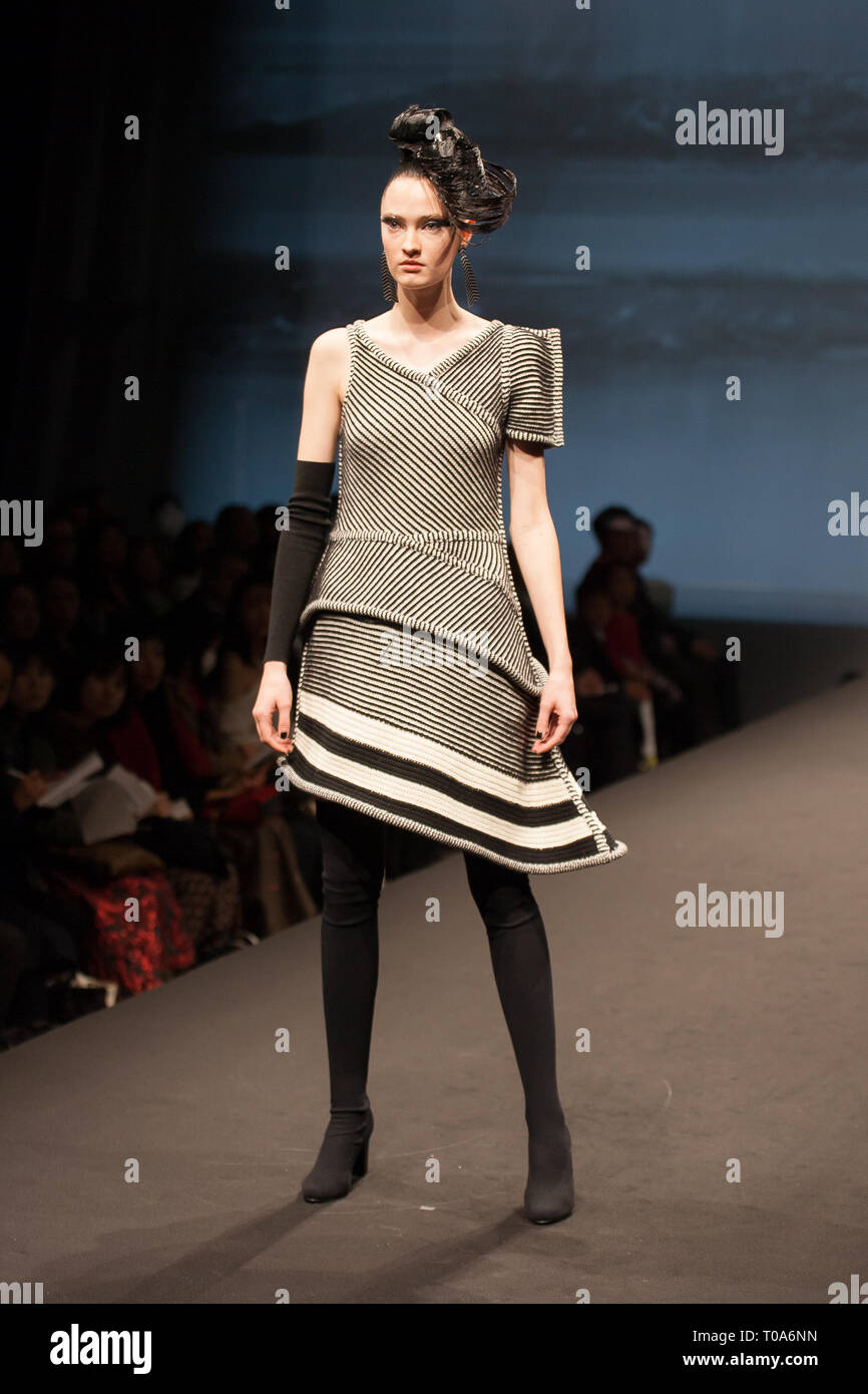 Tokyo, Japan. 18th Mar 2019. Fukushima Pride by Junko Koshino Fashion ...