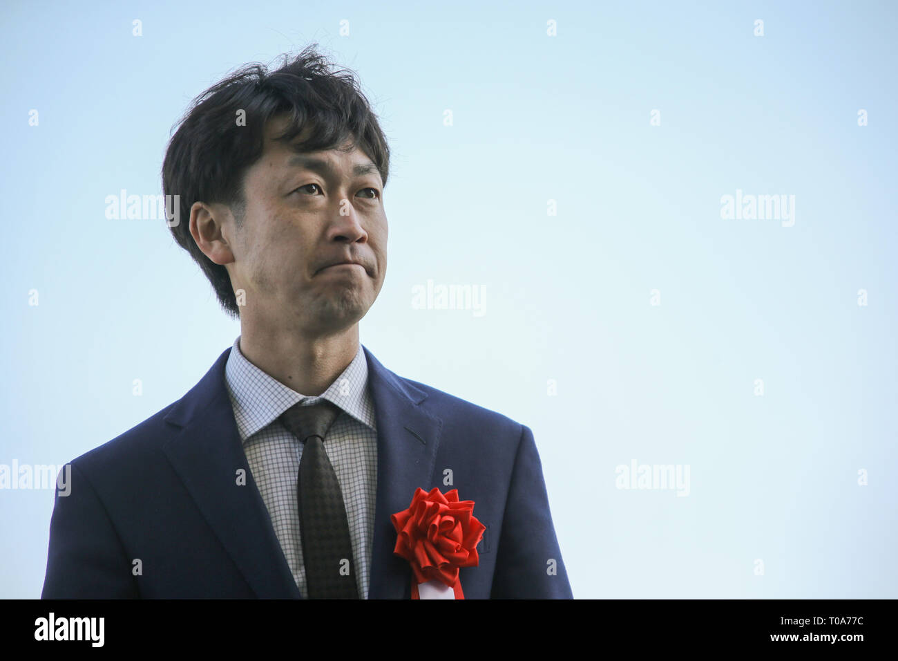Aichi, Japan. 16th Mar, 2019. Koshiro Take Horse Racing : Trainer ...
