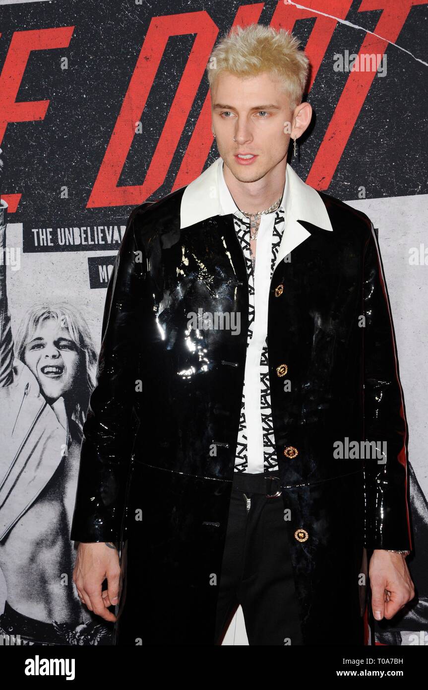Los Angeles, CA, USA. 18th Mar, 2019. Colson Baker aka Machine Gun ...