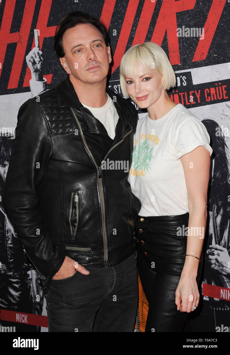 Los Angeles, CA, USA. 18th Mar, 2019. Donovan Leitch, Libby Mintz at arrivals for THE DIRT ...
