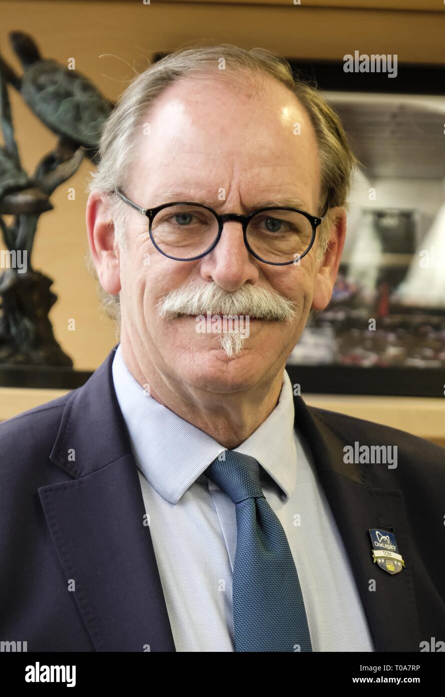Los Angeles, California, USA. 13th Feb, 2019. Tom Mone, chief executive ...