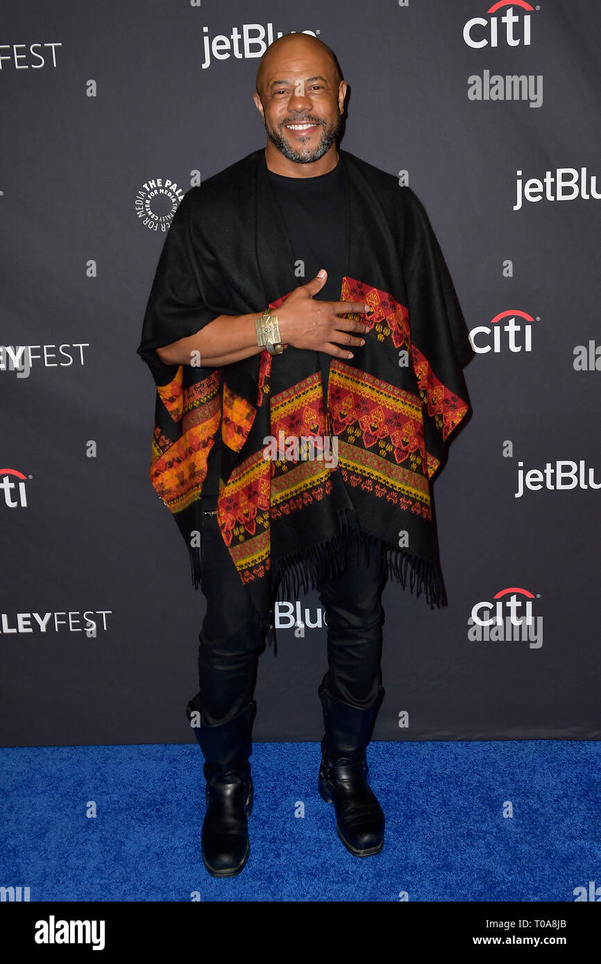 Los Angeles, USA. 17th Mar, 2019. Rockmond Dunbar screening the Fox TV ...