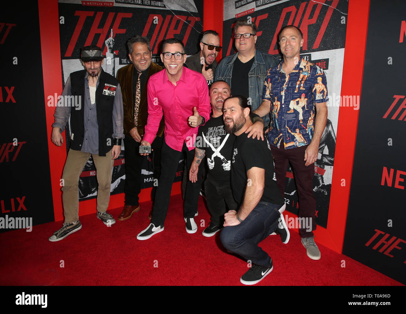 Los Angeles, Ca, USA. 18th Mar, 2019. Chris Pontius, Jeff Tremaine ...