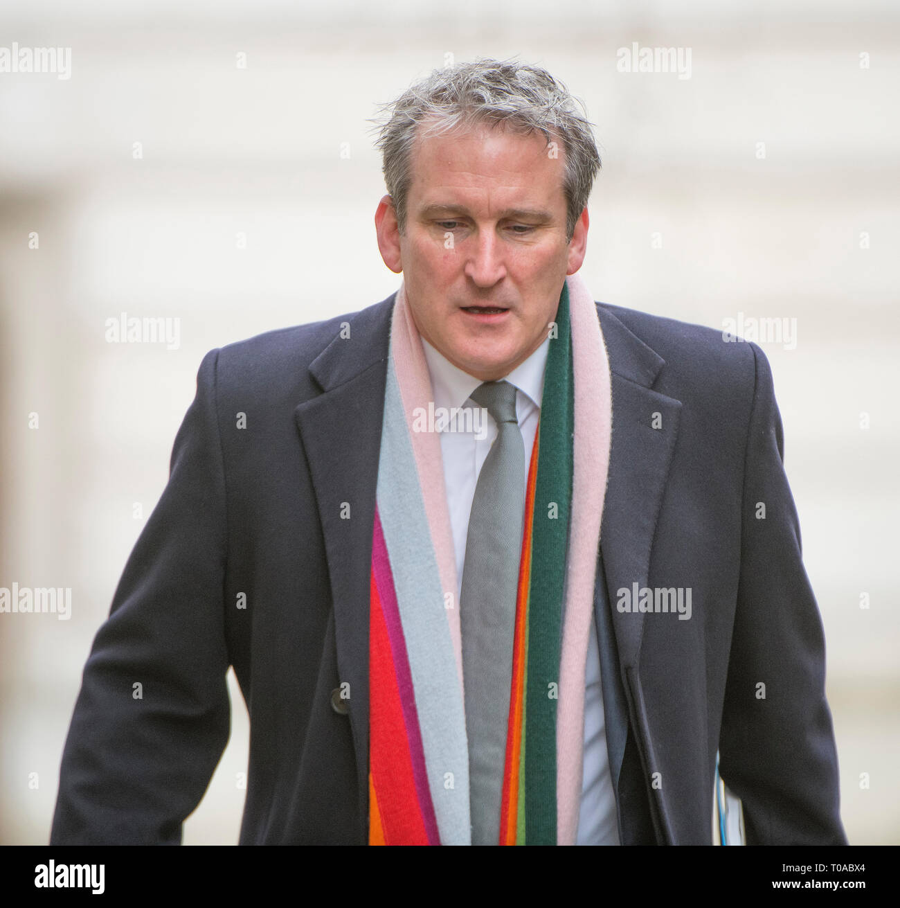 Damian hinds arriving hi-res stock photography and images - Alamy