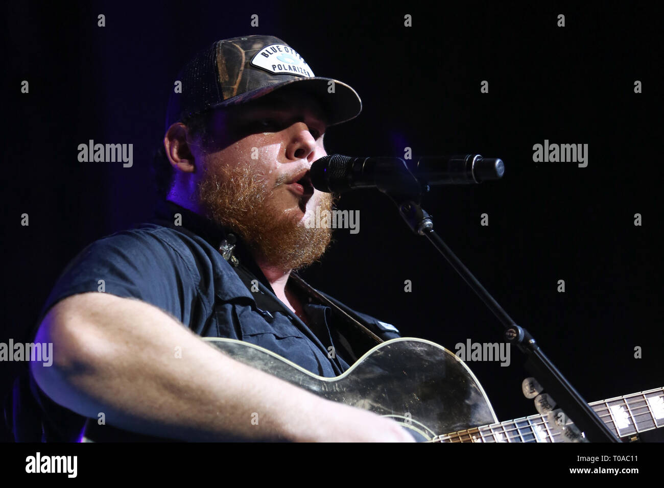 Sydney, NSW, Australia. 19th Mar, 2019. US Country music singer LUKE ...
