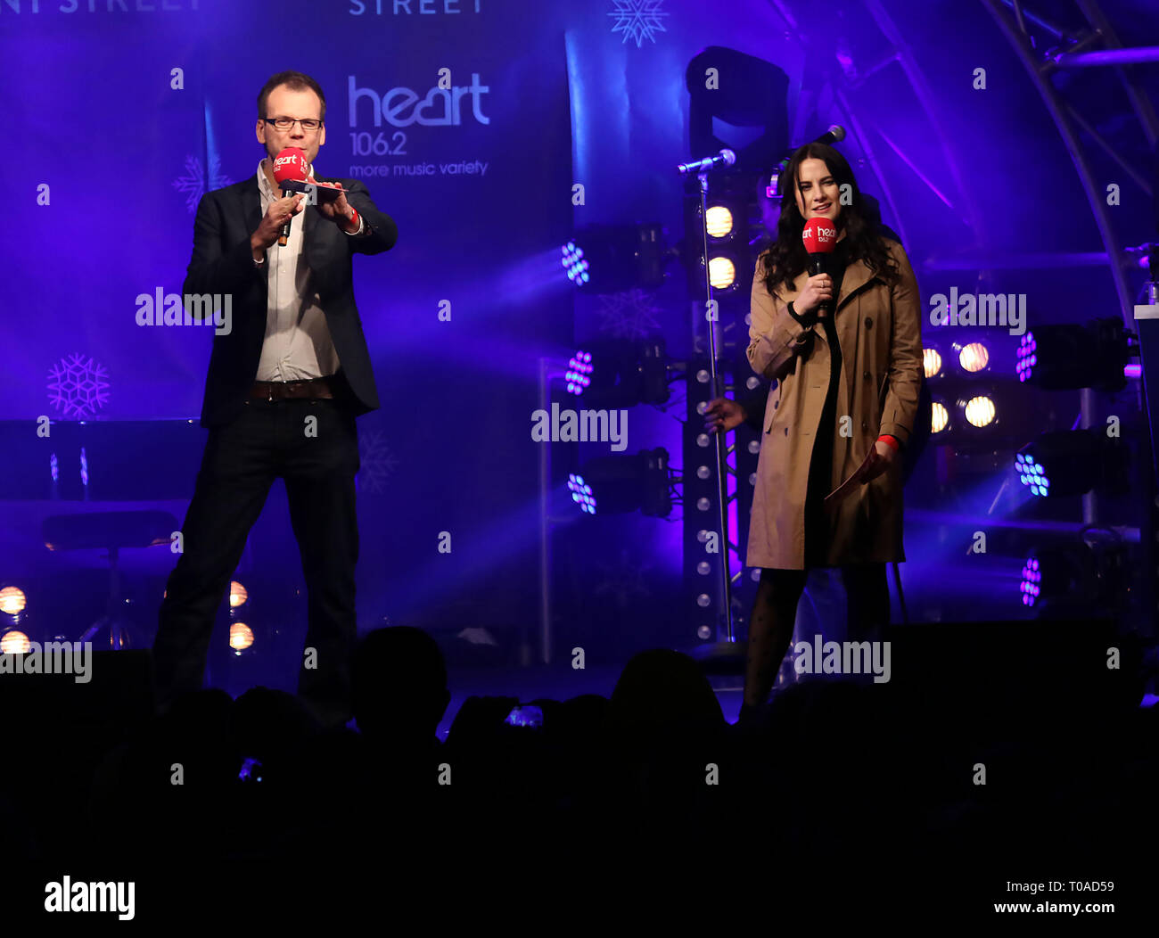 Regent streets spirit christmas lights hi-res stock photography and ...