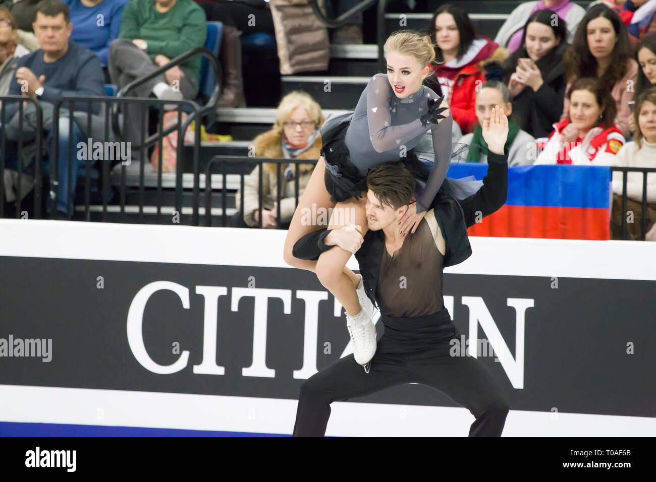 Russia figure skating coach alexander hi-res stock photography and ...