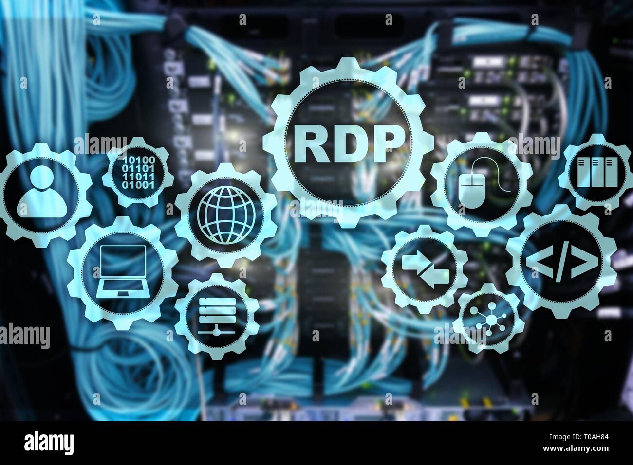 RDP Remote Desktop Protocol. Terminal Services. Server background Stock ... RDP Remote Desktop Protocol. Terminal Services. Server background Stock ...