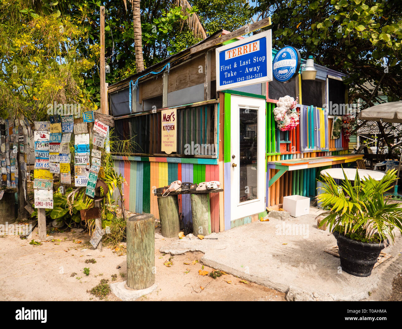 Terrie Fast and Last Stop Take Away, Dunmore Town, Harbour Island, The ...
